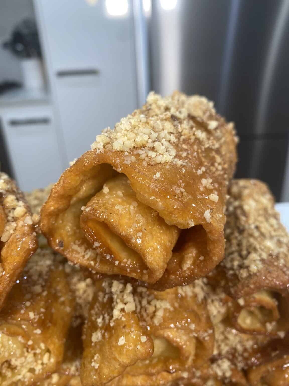 Diples Recipe (Greek Pastry With Honey) - Nikolopaa