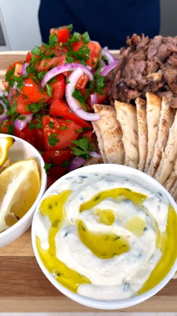 Lamb Gyros On The Souvla - Nikolopaa