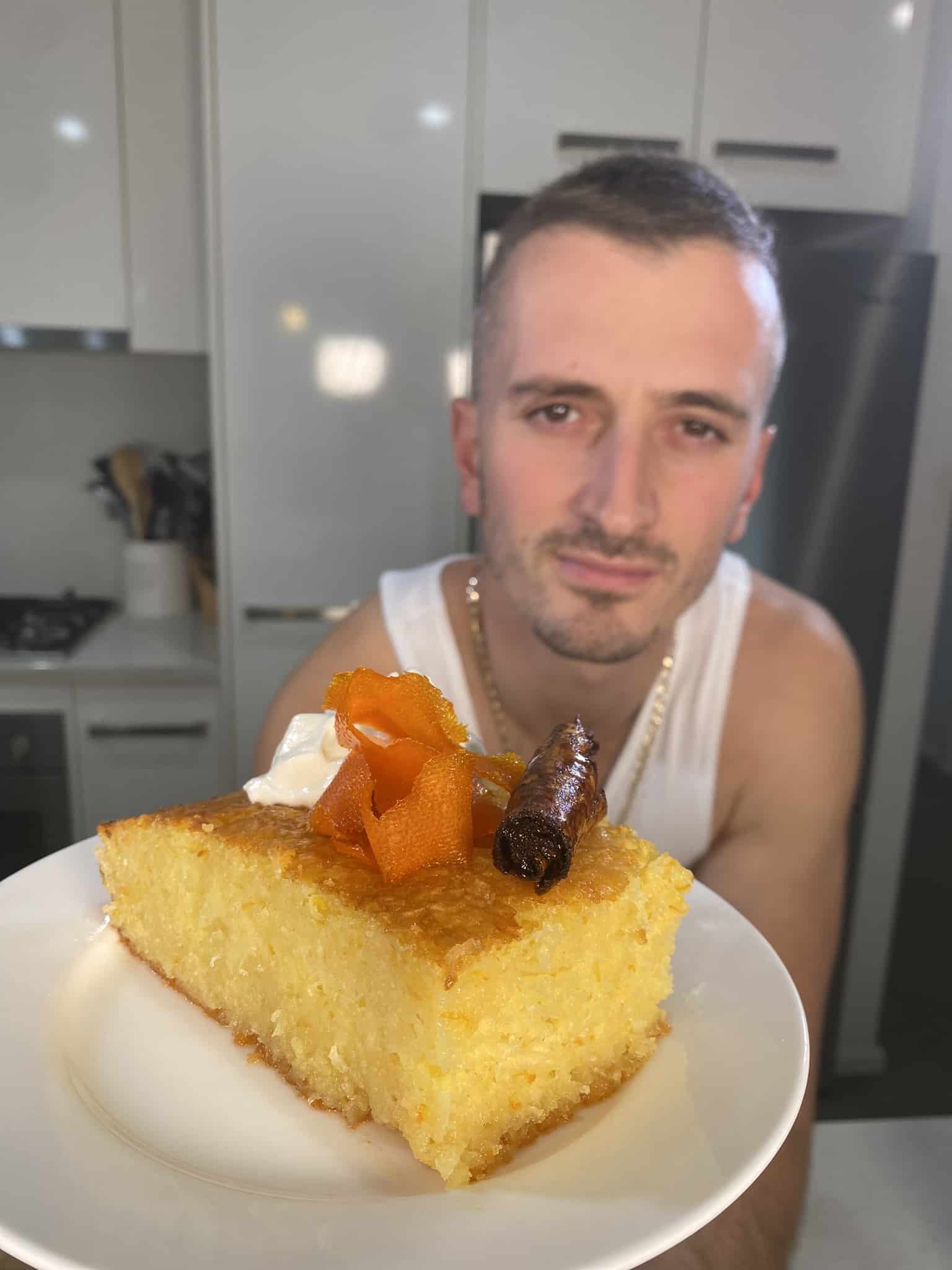 Portokalopita Recipe (Greek Orange Cake With Syrup) - Nikolopaa