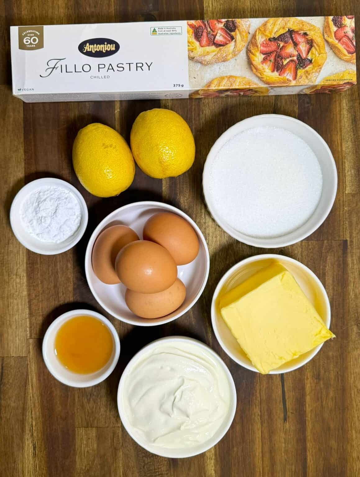 Lemonopita Recipe (Greek Lemon Cake With Syrup) - Nikolopaa