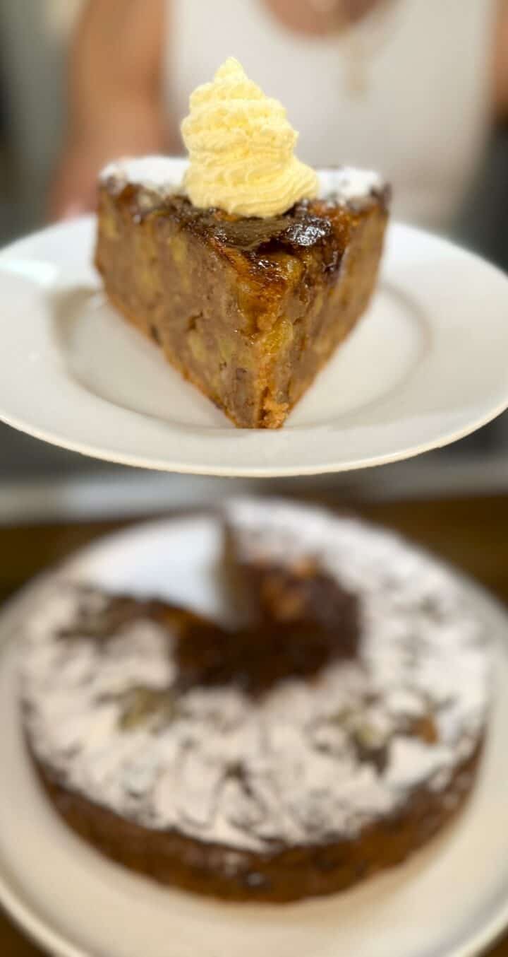 Milopita Recipe (Greek Apple Cake) - Nikolopaa