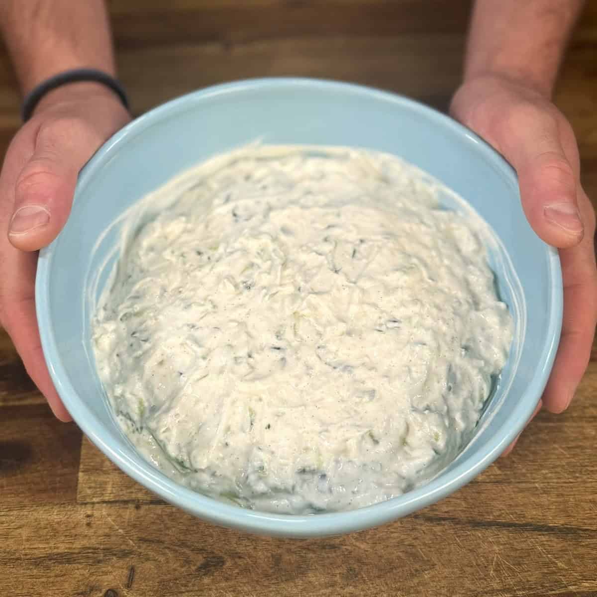Authentic Greek Tzatziki (Gyro Sauce Recipe) - Nikolopaa