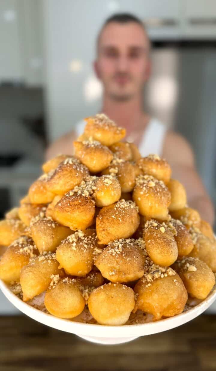 Loukoumades Recipe (Homemade Greek Honey Puffs) - Nikolopaa