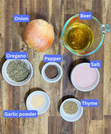 Chicken Kontosouvli Beer Marinade Recipe (Greek Souvla) - Nikolopaa