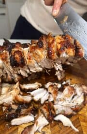 Chicken Kontosouvli Beer Marinade Recipe (Greek Souvla) - Nikolopaa