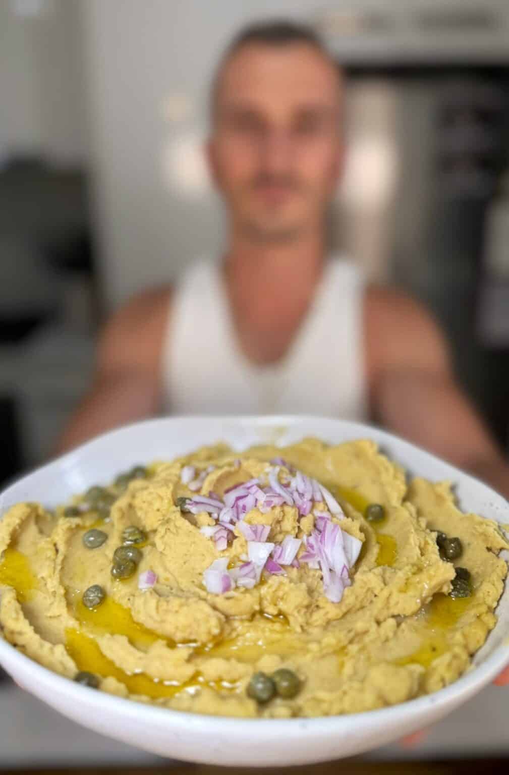 Greek Fava Recipe (Traditional Yellow Split Pea Dip) - Nikolopaa