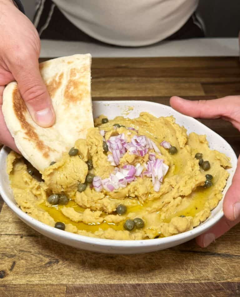 Greek Fava Recipe (Traditional Yellow Split Pea Dip) - Nikolopaa