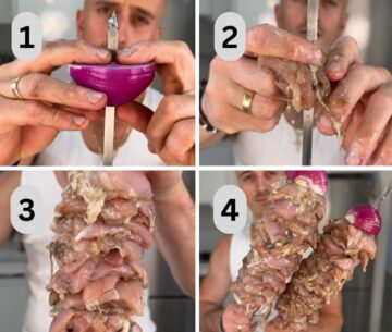 Chicken Kontosouvli Beer Marinade Recipe (Greek Souvla) - Nikolopaa