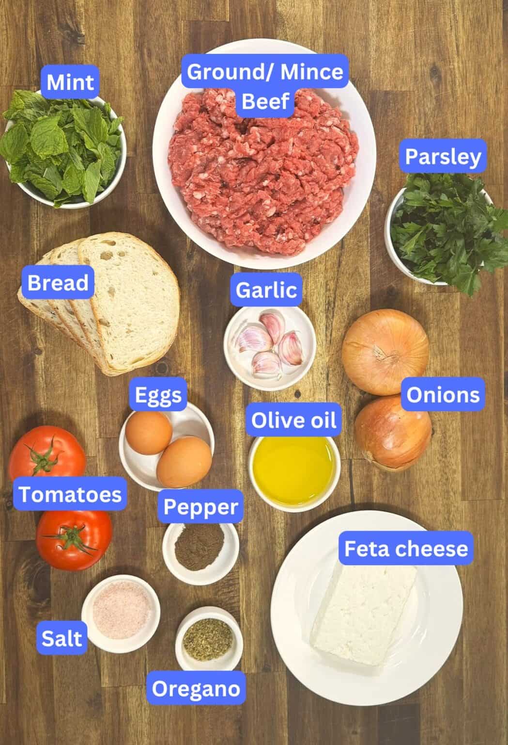 Biftekia Recipe (Classic Greek Burger Patties) - Nikolopaa