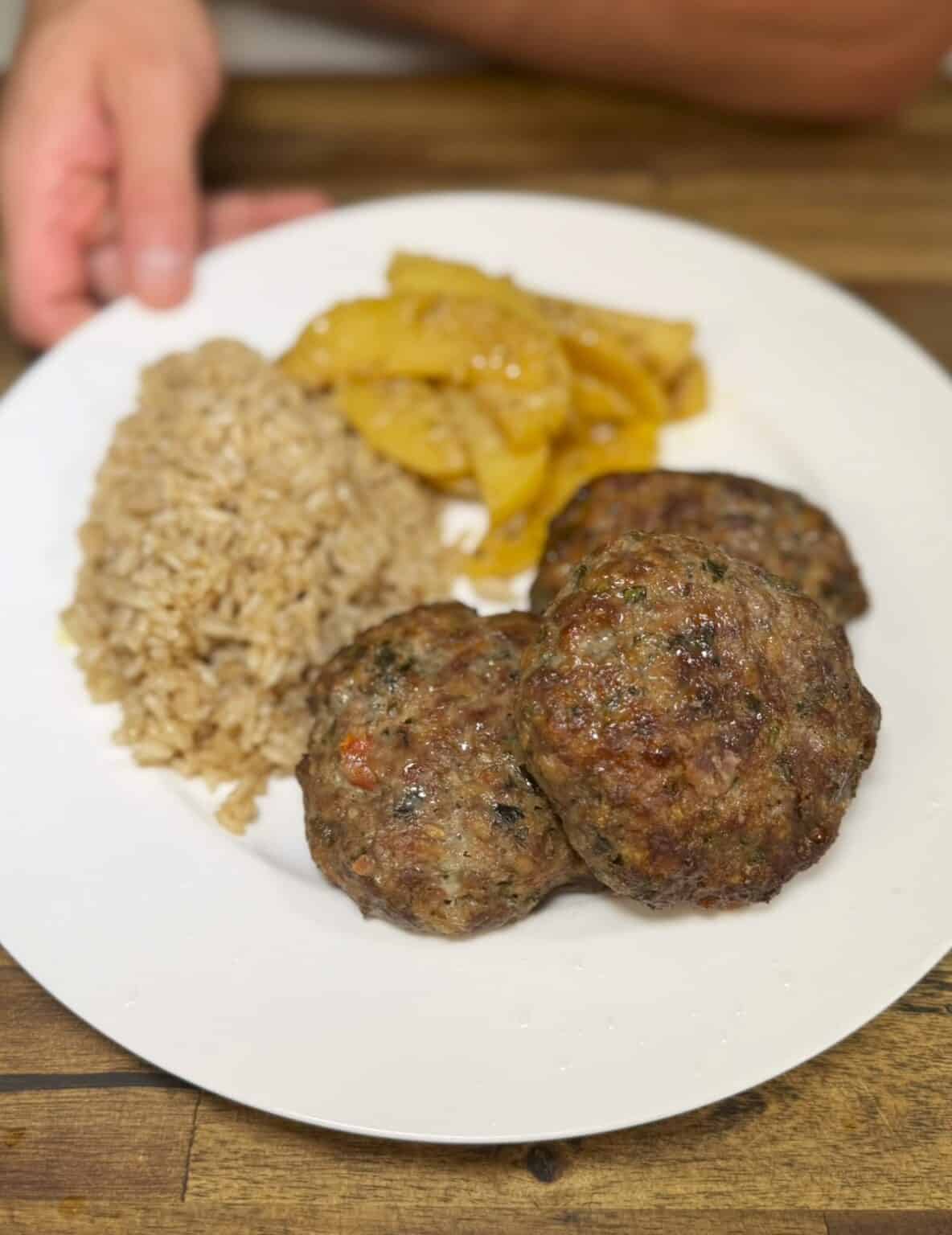 Biftekia Recipe (Classic Greek Burger Patties) - Nikolopaa