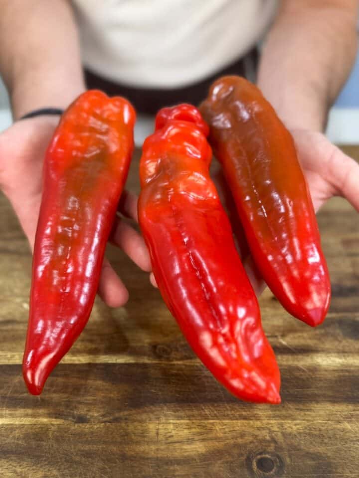 Greek Stuffed Peppers With Feta Cheese Recipe (Baked) - Nikolopaa