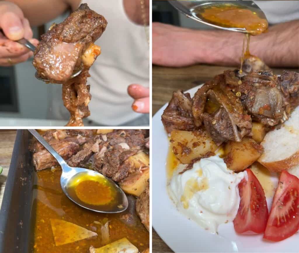 Lamb Tava Recipe (Cypriot Style Baked With Potatoes) - Nikolopaa