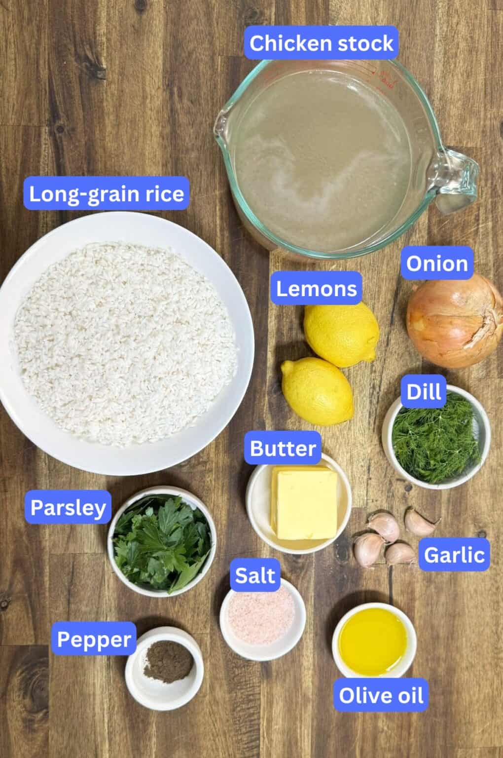 Greek Lemon Rice Recipe (Easy Oven Method) - Nikolopaa