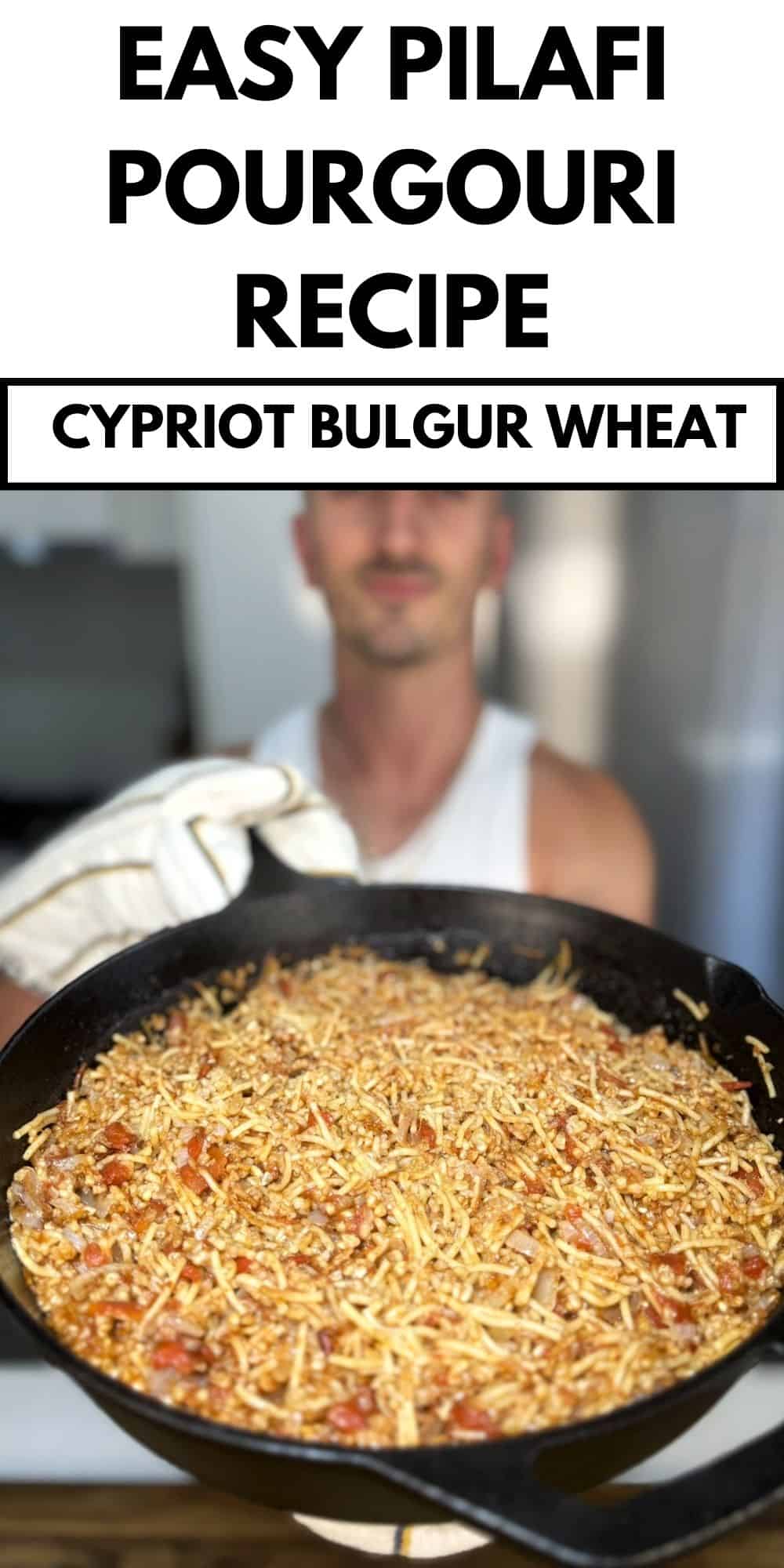 Pourgouri Pilafi (Cypriot Bulgur Wheat Recipe) - Nikolopaa
