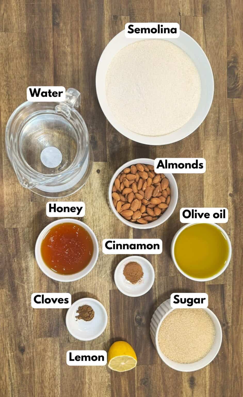 Greek Halva Recipe (Semolina Pudding Cake) - Nikolopaa