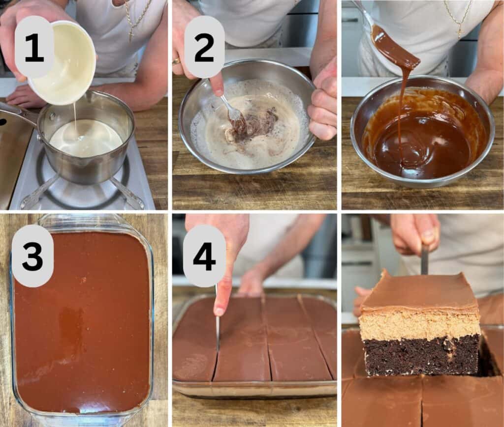 Pasta Sokolatina (Greek Chocolate Cream Cake) - Nikolopaa