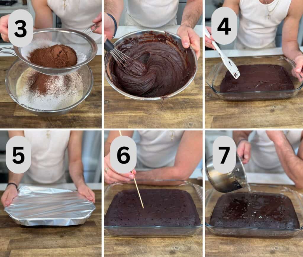 Pasta Sokolatina (Greek Chocolate Cream Cake) - Nikolopaa